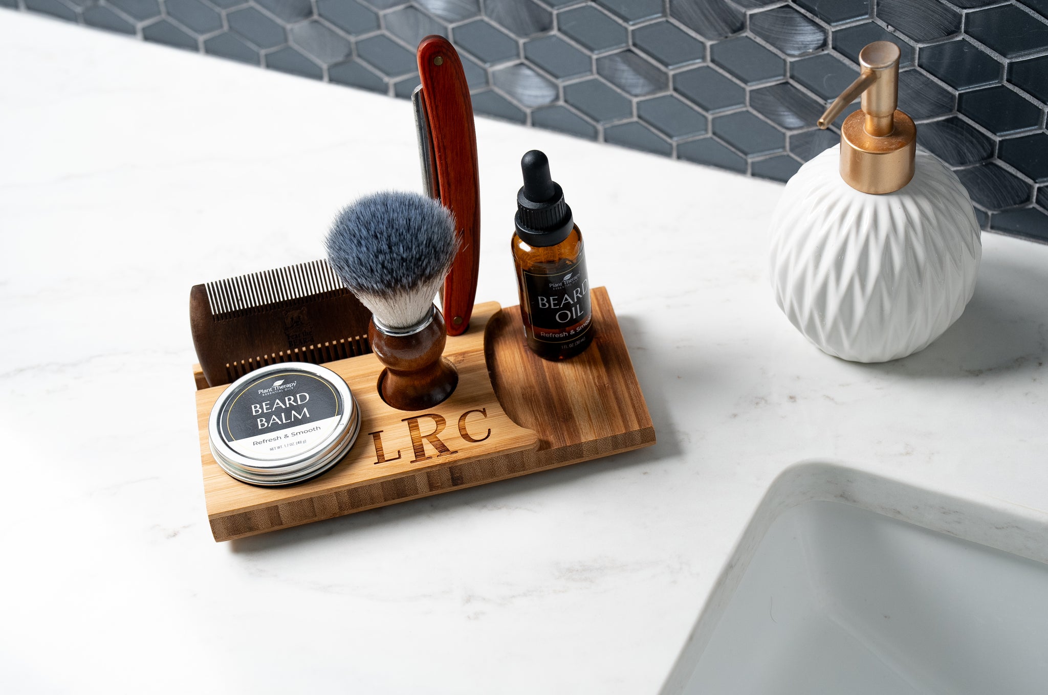 Personalized Beard Kit Caddy