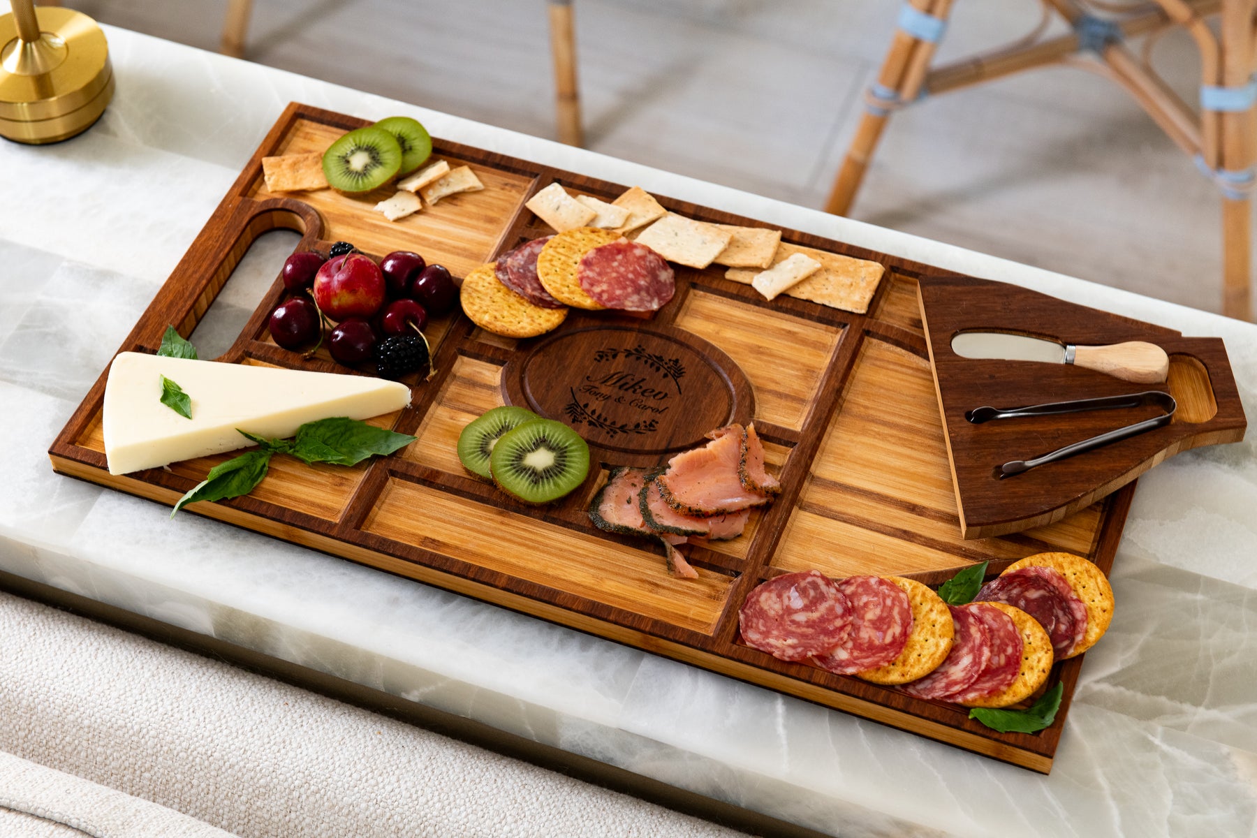 Left Coast Original Personalized Leather Wallets Cutting Boards + More